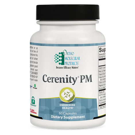 CERENITY PM ORTHOMOLECULAR 60C PRODUCT ONLY AVAILABLE BY CONTACTING OU ...