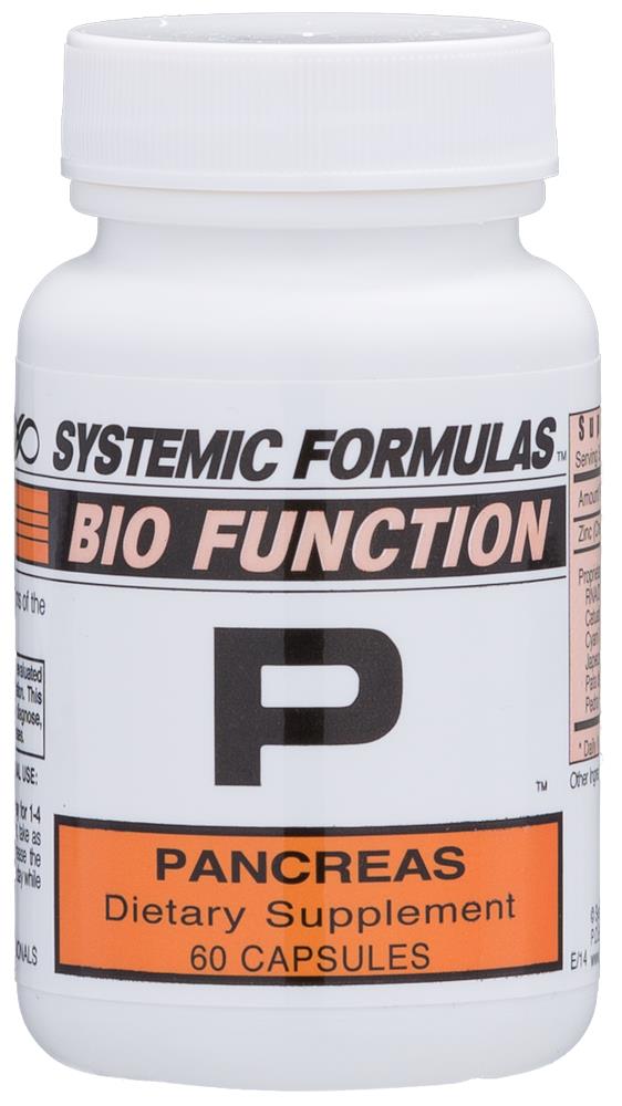 P – Pancreas (60 Capsules) – Totally Natural Techniques